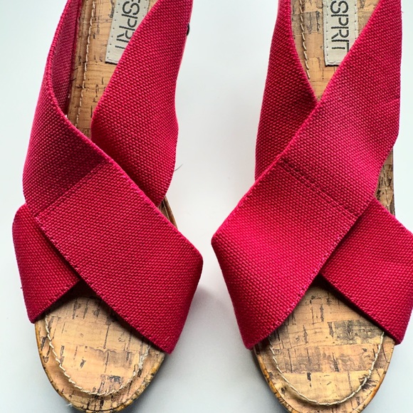 Esprit | Shoes | Prissy Pink Wedge | Poshmark